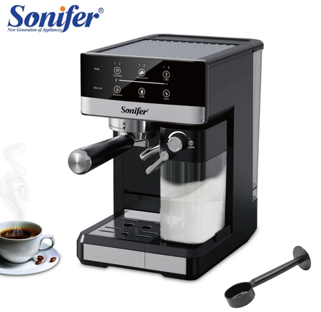 Новая кофемашина Sonifer SF 3575 Cappuccino Espresso Latte Сенсорный!