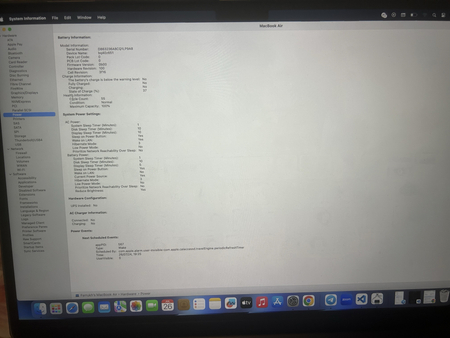 Macbook air m2 15inch