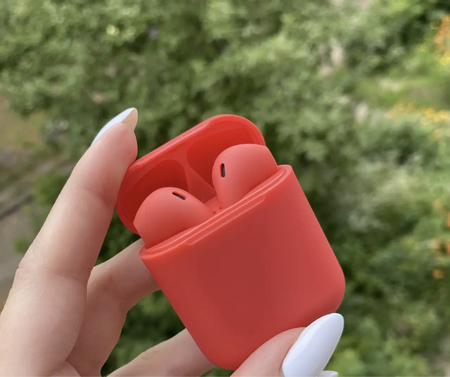 СУПЕР ЦЕНА! Беспроводные наушники TWS inPods 12 (Красный)