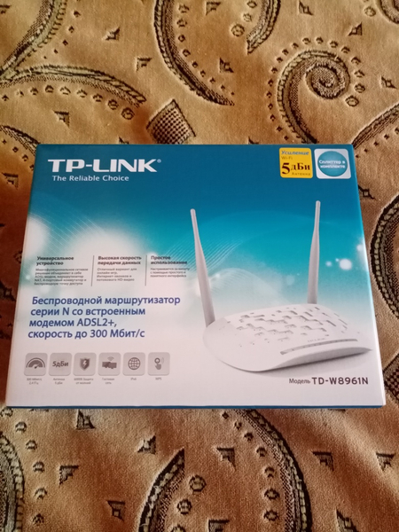 Wi-Fi роутер ADSL состояние хорошее, рабочий