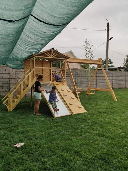 Детский дом, игровая площадка, песочница