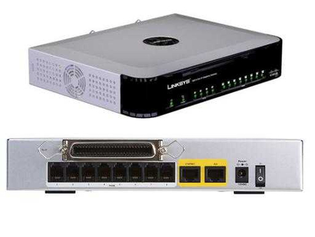 Cisco SPA8000 Voip/SIP/голосовой/телефонный/аналоговый шлюз