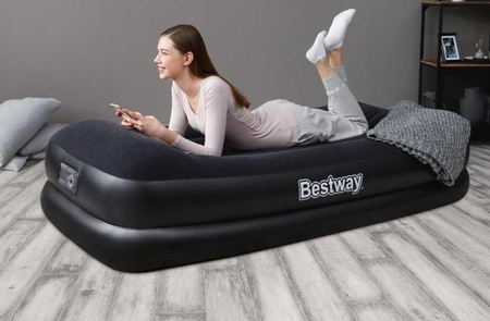 Надувной крават-191х97х36 см. Bestway-67698. Доставка бесплатно