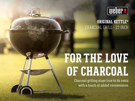 Гриль угольный Weber Original Kettle 22-Inch Charcoal Grill! Новый!