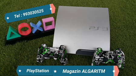 Playstation 3 Slim + Top Games. 2 ta Yengi Joystick Bilan. TAYYOR.