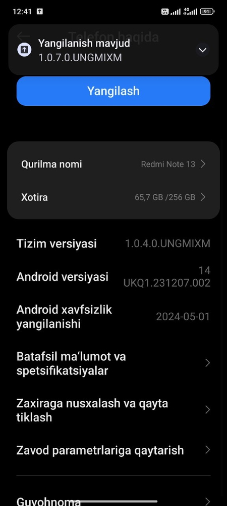 Redmi not 13 108 mp