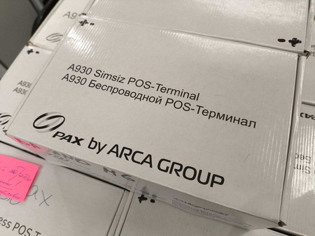 Продаются кассовые аппараты PAX A-930 перечислением. В наличии 43 шт.