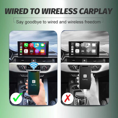 Беcпроводной адаптер Carlinkit - 2в1 для CarPlay (Iphone / Android)