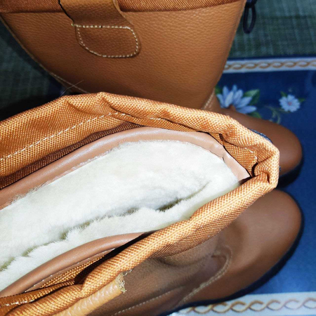 Рабочие сапоги из экокожи, 44 р-р.