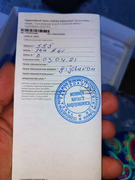Samsung galaxy a41