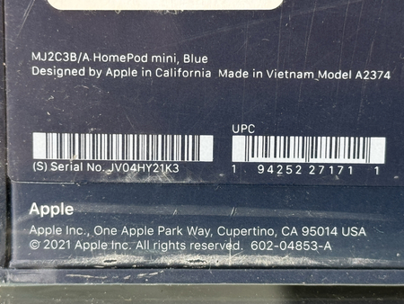 Home Pod Mini Siri Apple! Новый!!!