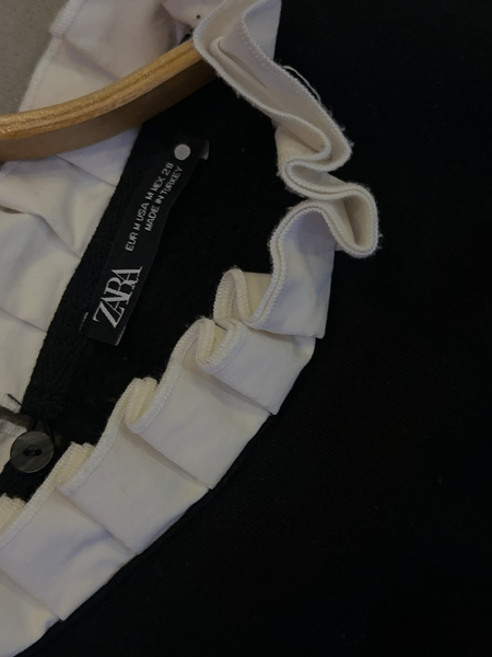 Черный свитшот zara