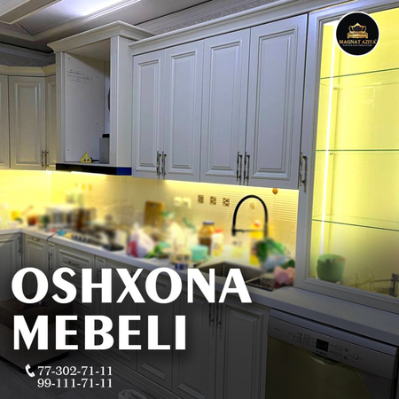 Oshxona mebeli, кухонная мебель от производства