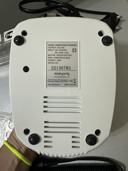 Аппарат для маникюра marathon champion 3/SDE-H35LSP