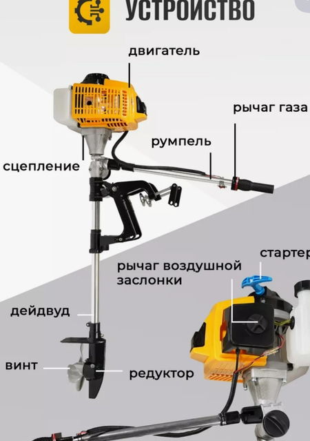 Мотор для лодки новый