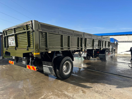 Зил 441510 с прицепом