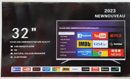 Televizirla yengi  smart 2 ta pultli galasavoy upravleniya bor full HD
