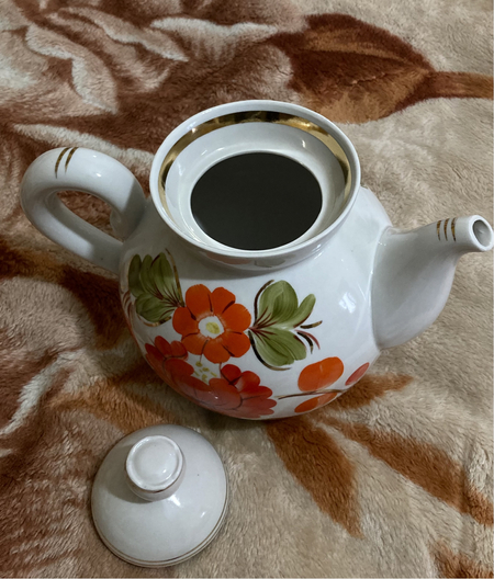 Большой чайник СССР. Новый,двухлитровый