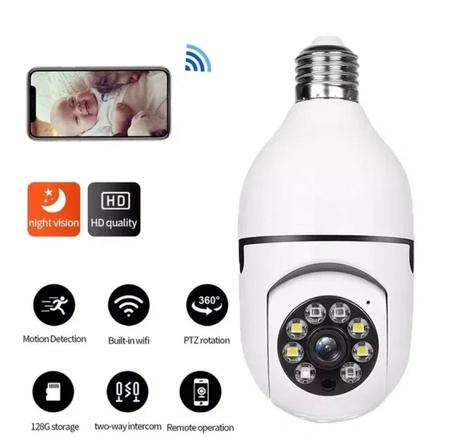 Поворотная Wi-Fi патрон камера Camera patron.
