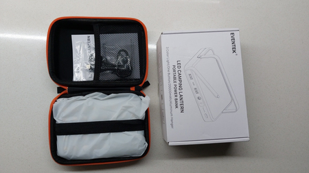 Мощный фонарь для кемпинга и дома. 20000mAh, 4000LM