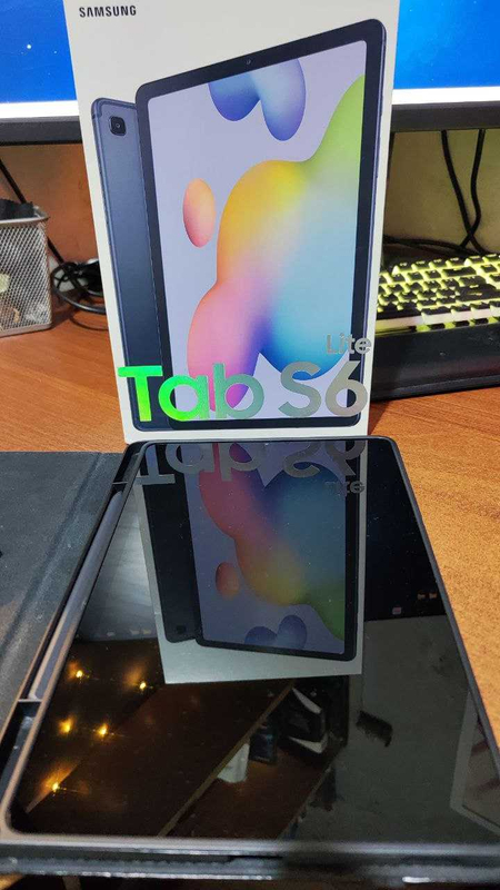 Samsung Galaxy Tab S6 Lite 128GB серый, с чехлом, состояние идеальное