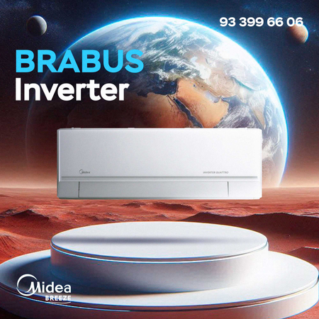konditsioner / кондиционер midea BRABUS 12 INVERTER + low voltage