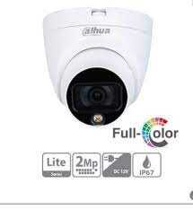 2-МП цветная купольная HDCVI-видеокамера DH-HAC-HDW1209TLQP-A-LED
