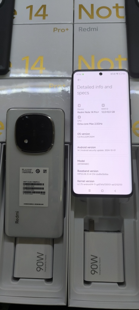 Redmi note 14 pro+ 5G 12/256 GB CDMA+GSM Перфектумдаям ишлиди.