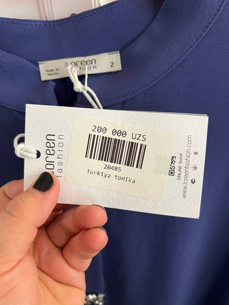 Yengi tunika razmeri 42turkda