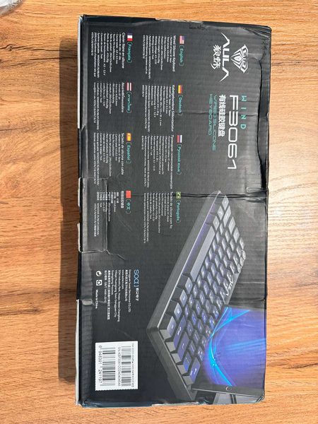 Проводная мембранная клавиатура AULA F3061 RGB