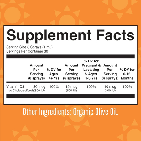 Mary Ruth’s Vegan D3 Liuquid spray