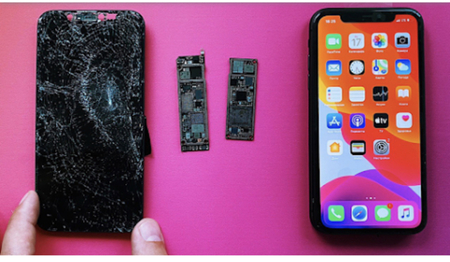 Ремонт телефонов Apple Samsung