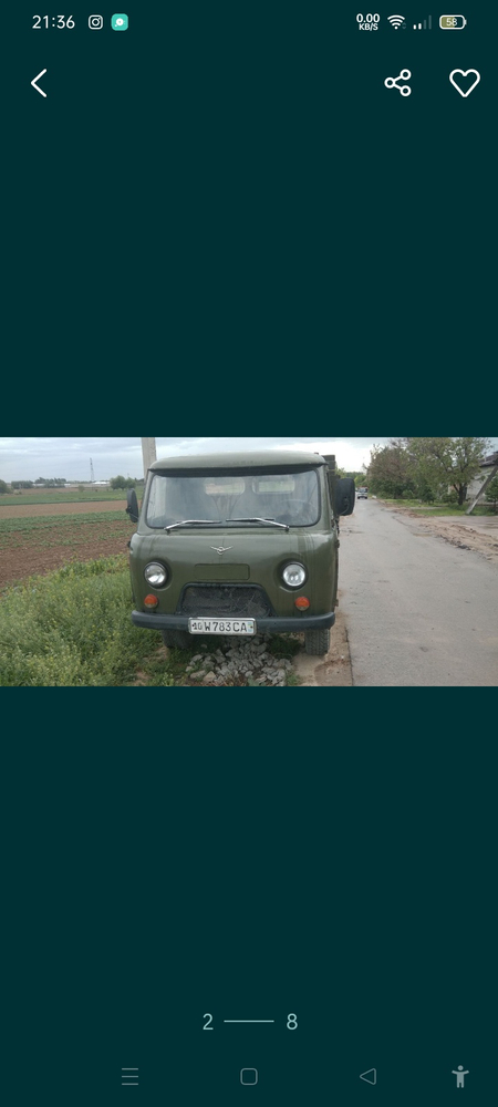 UVAZ sotiladi yaxshi xolatda