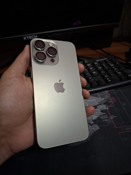 Iphone 15 pro max 512 gb natural titanium (100% yomkost)