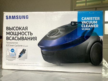 SAMSUNG пылесос с мешком для сбора пыли