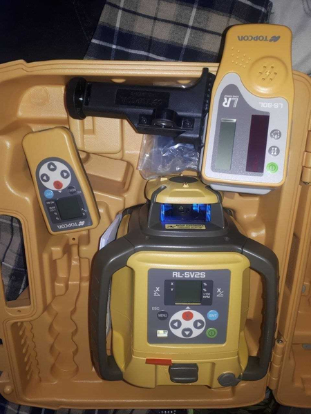 Topcon RL-SV2S лазер ер текислаш аппарати, Япония, нархи 2700 доллар
