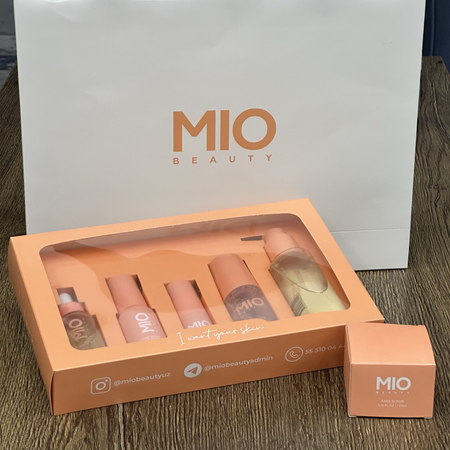Mio beautydan All In One to’plami, Hammasi birda va skrab
