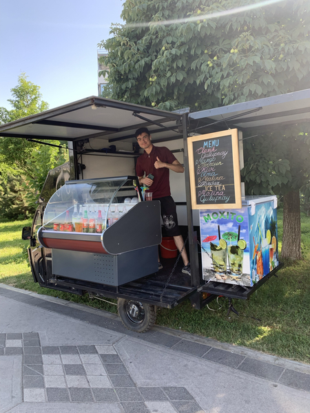 Food truck фуд трак  kuchma dukon муравей мотороллер таййор бизнес