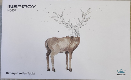 Графический планшет HUION INSPIROY H640P