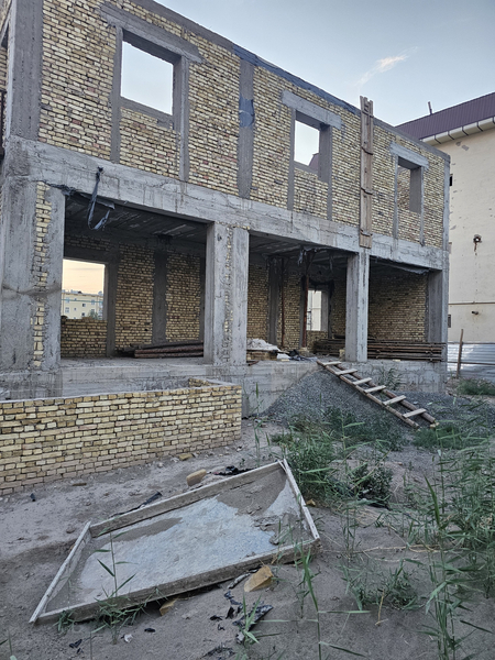 Курилиши тугалланмаган нотурар бино