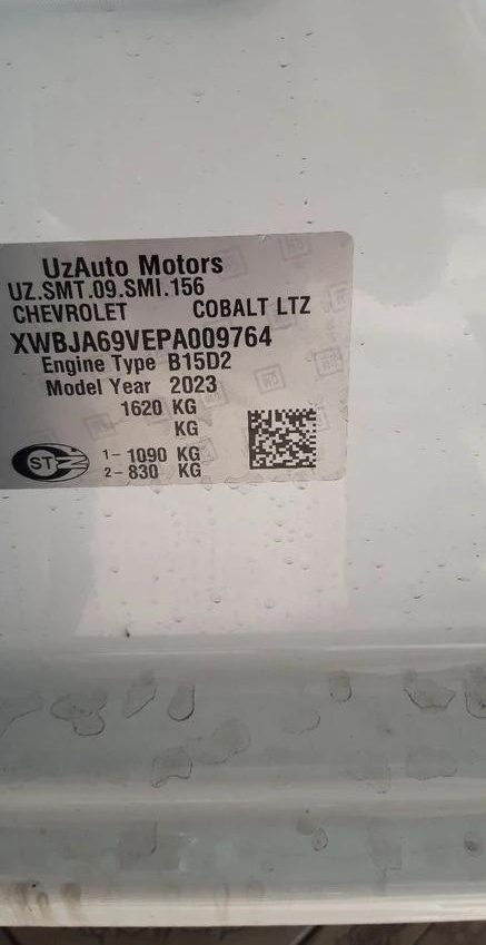 Cobalt style m/t halol nasiya savdoga yillik 10%dan