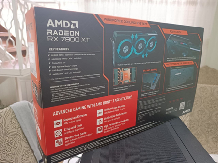 Gigabayt RX7800XT 16 GB  (4K ултрах)