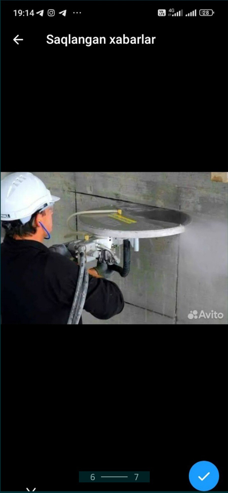 Beton Kesish buzish teshish