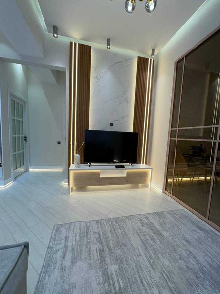 м.Буюк Ипак Йули ЖК Sayram Avenue 3-комнатная 3/9 53 м² евроремонт