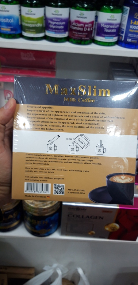 Max slim kofe кофе для похудения ozish uchun