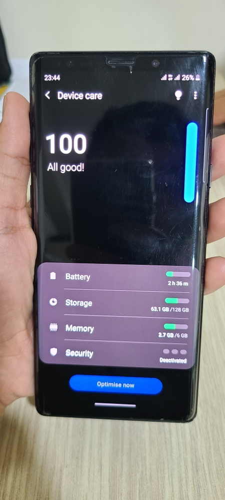 Samsung Galaxi Note 9 128/6