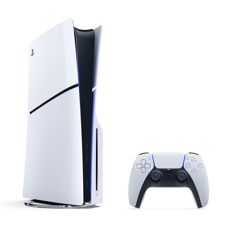 Игровая приставка Sony PlayStation 4 slim, 500 gb, 2 дж. С играми.
