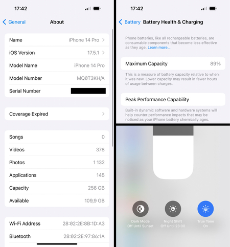 IDEAL iPhone 14 Pro 256GB Black