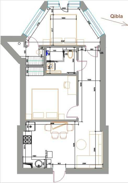 ;Юнусабад Comfort House 2ком квартира 60м2 коробка 8 квартал