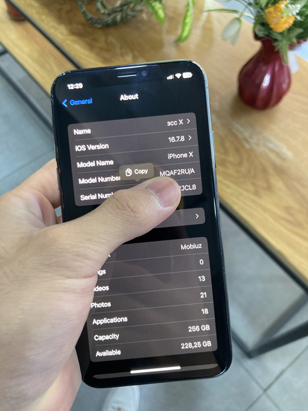 iPhone X 256GB Black